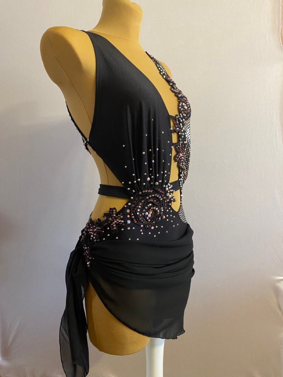 Solo Jazz Dress, Lyrical Dance Costume, Custom Dance Costume, Circus ...