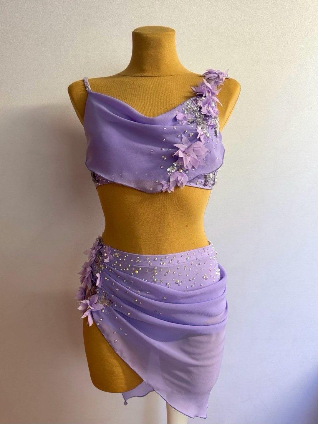 Solo Jazz Costume, Lyrical Dance Costume, Custom Dance Costume, Custom ...