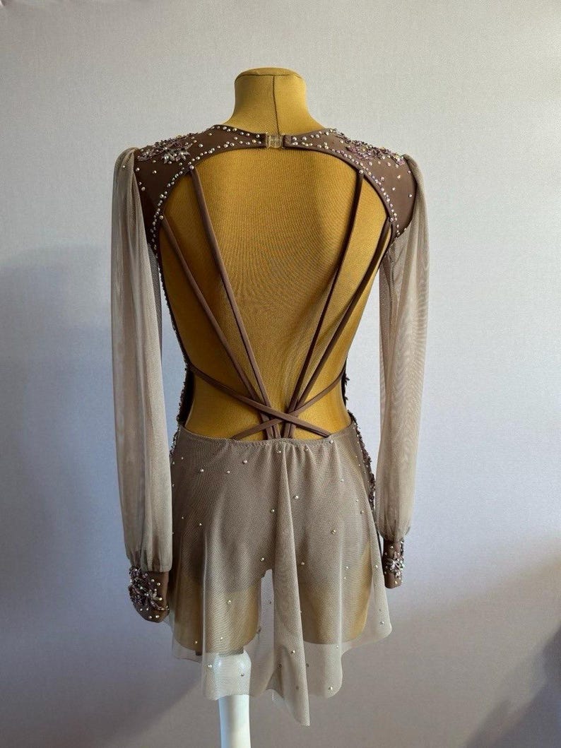 Solo Lyrical Dance Costume, Custom Dance Costume, Modern Leotard ...