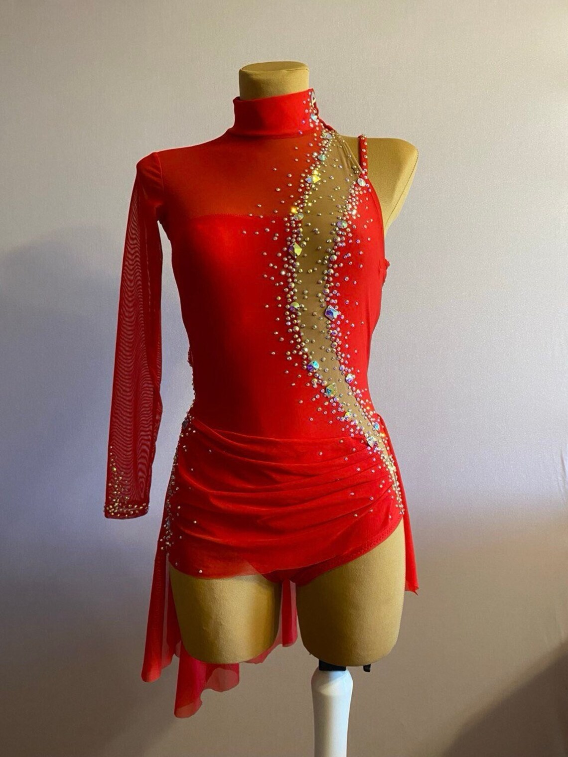 Lyrical Dance Costume, Custom Dance Costume, Custom Leotard, Handmade ...