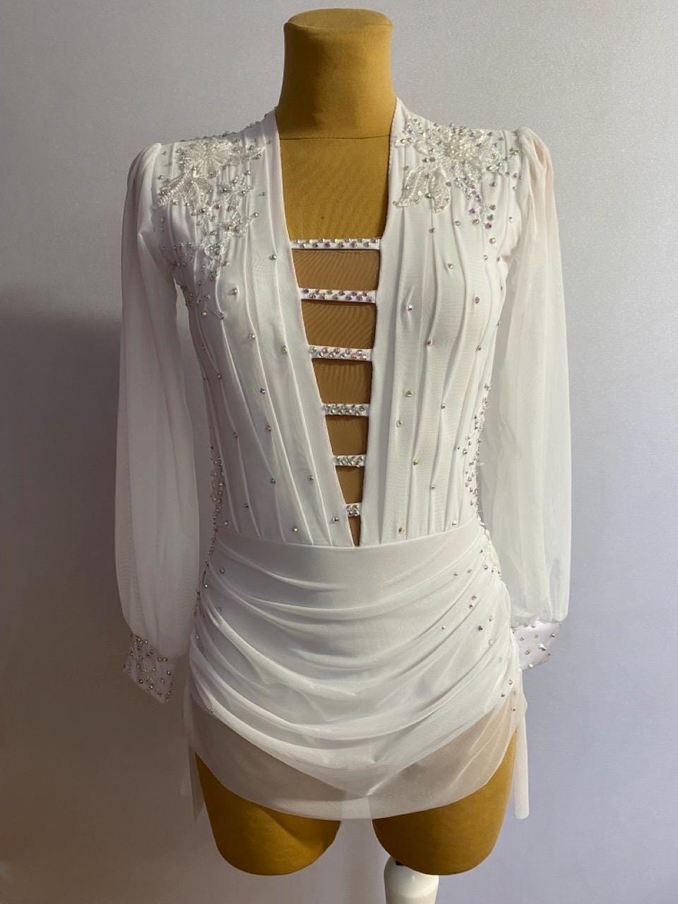 Solo Lyrical Dance Costume, Custom Dance Costume, Modern Leotard ...