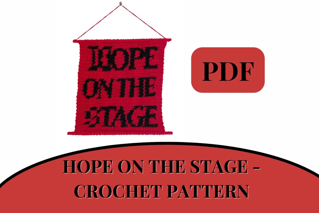 Hope on the Stage Crochet Pattern for BTS J-hope Tour - Etsy