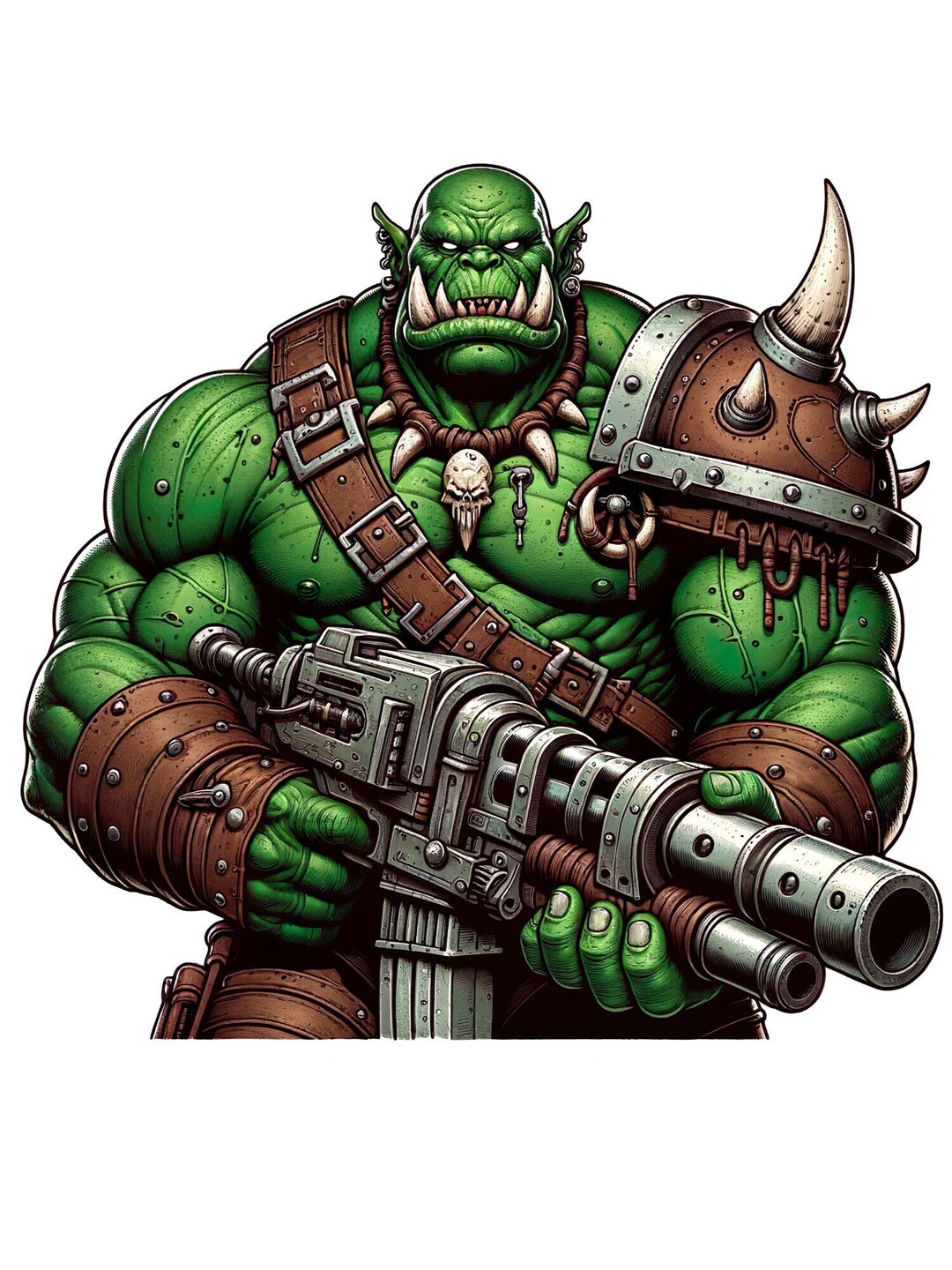 Orc With Rifle - Etsy