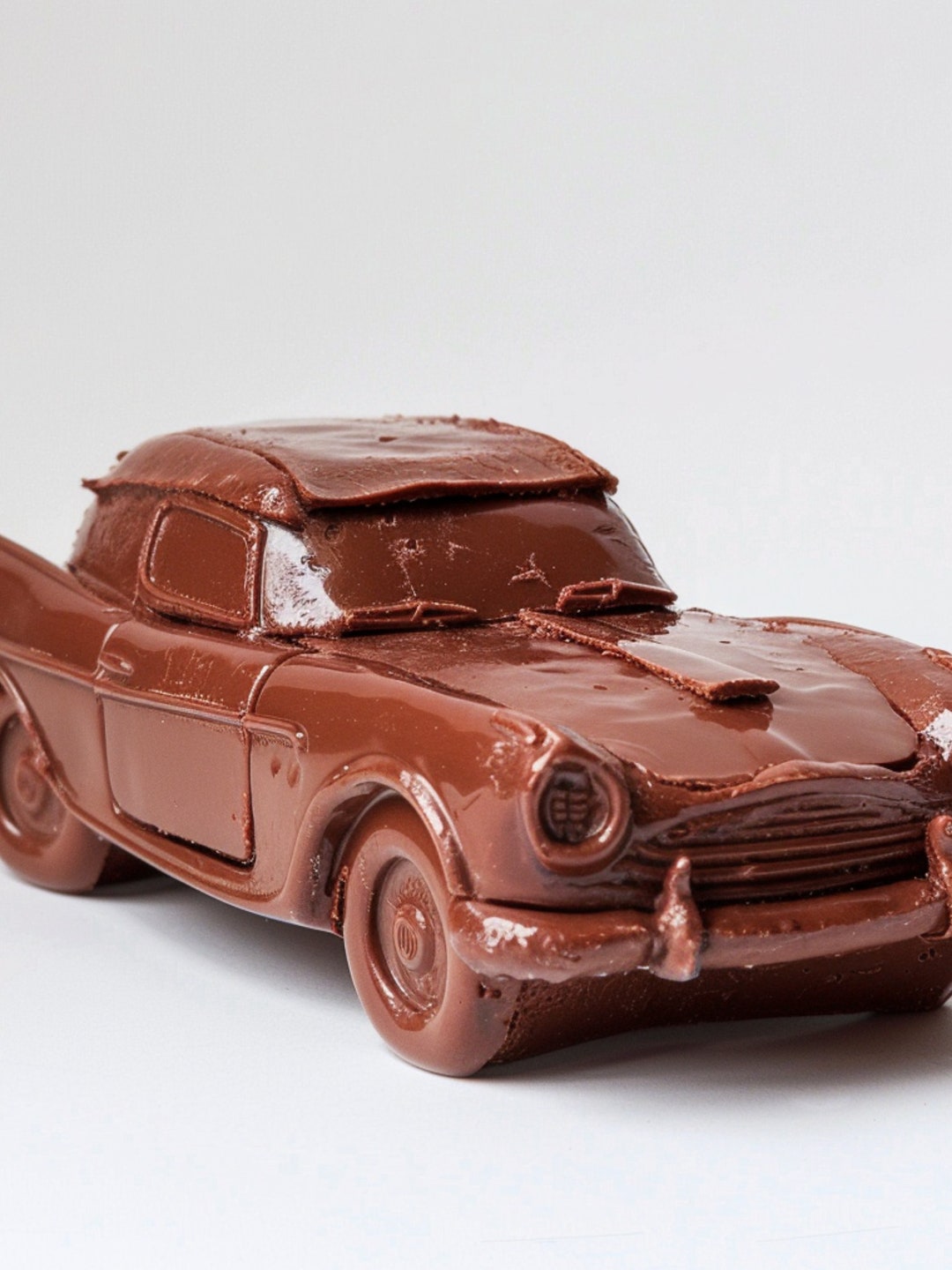 DIGITAL DOWNLOAD - Realistic Chocolate Car Image - 3D Style Candy Wall ...