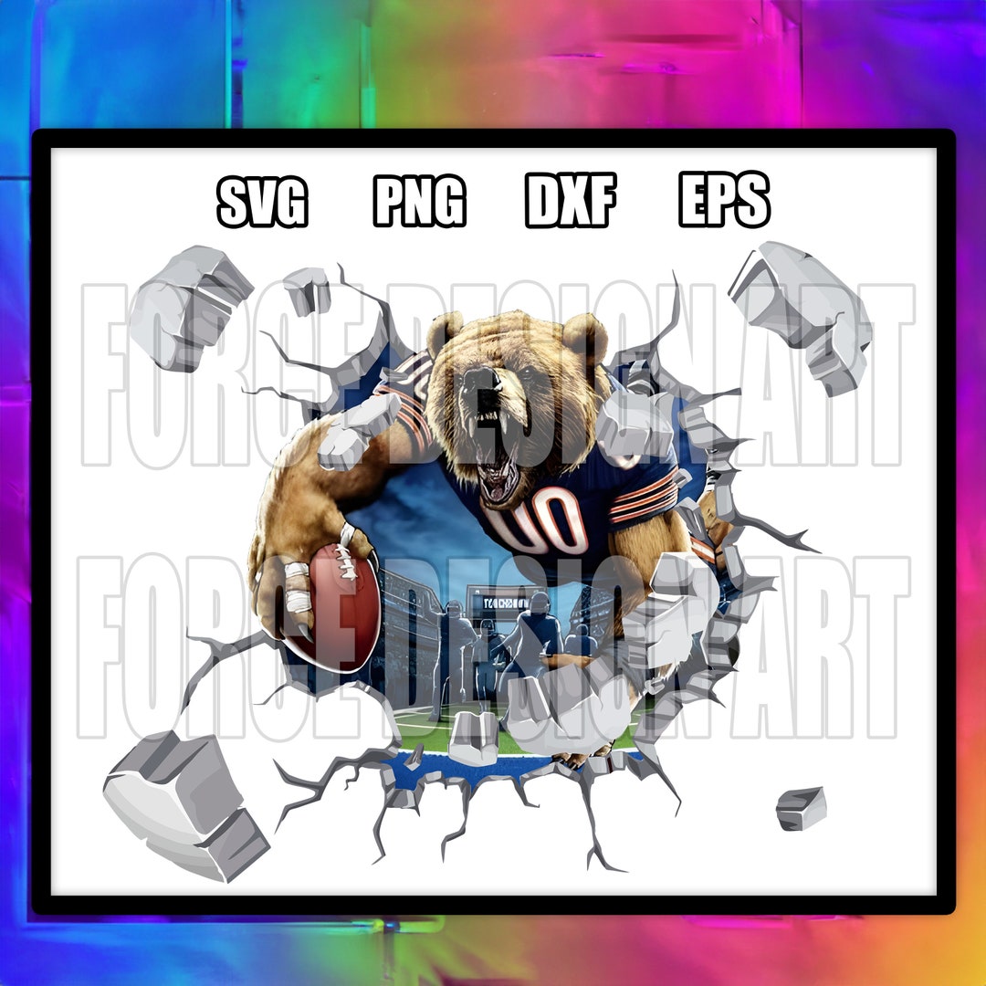 Chicago Bearss Football SVG PNG , Svg Sports Files, Svg for Cricut ...