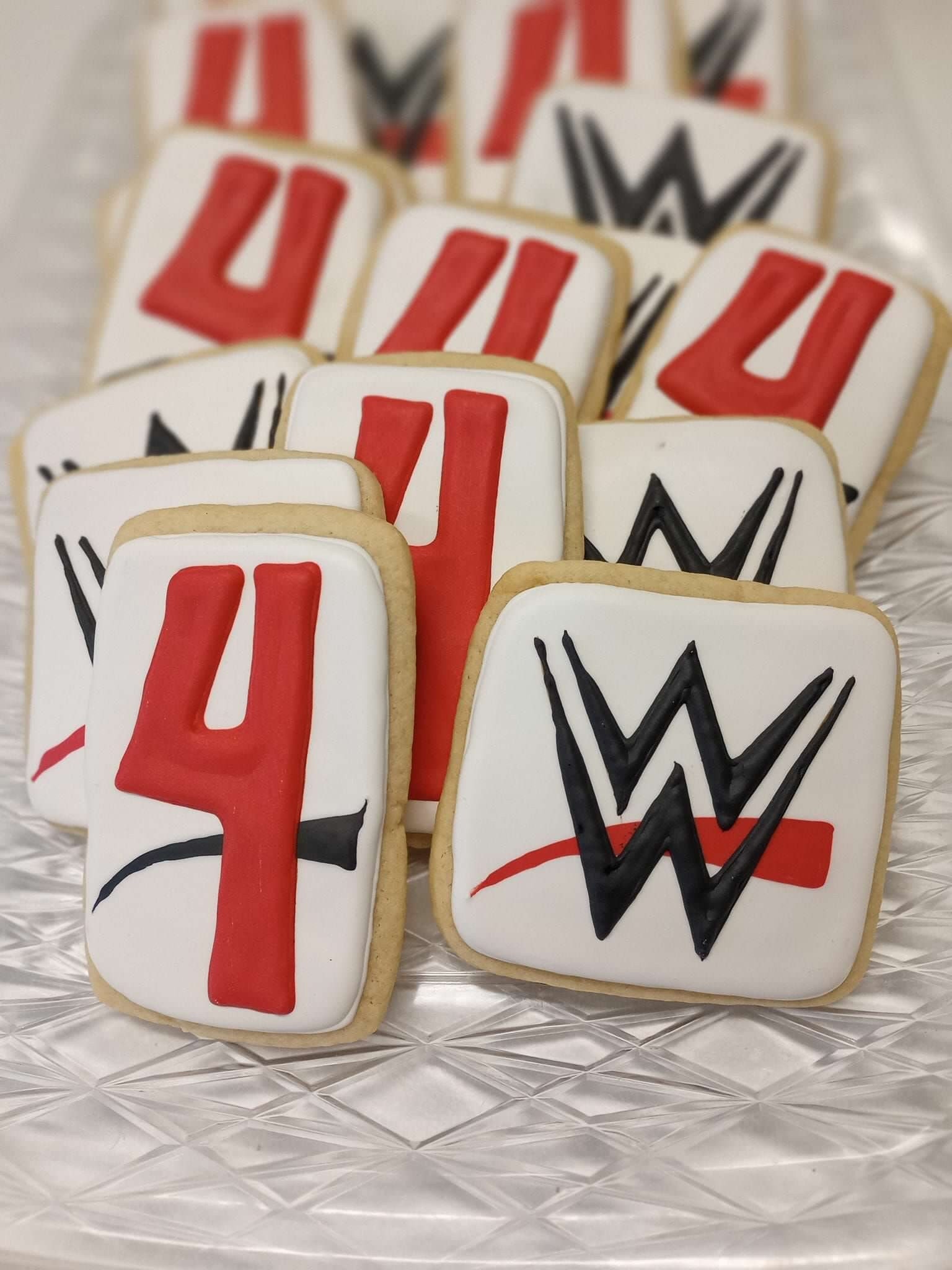 WWE Wrestling Cutout Sugar Cookies 1 Dozen - Etsy