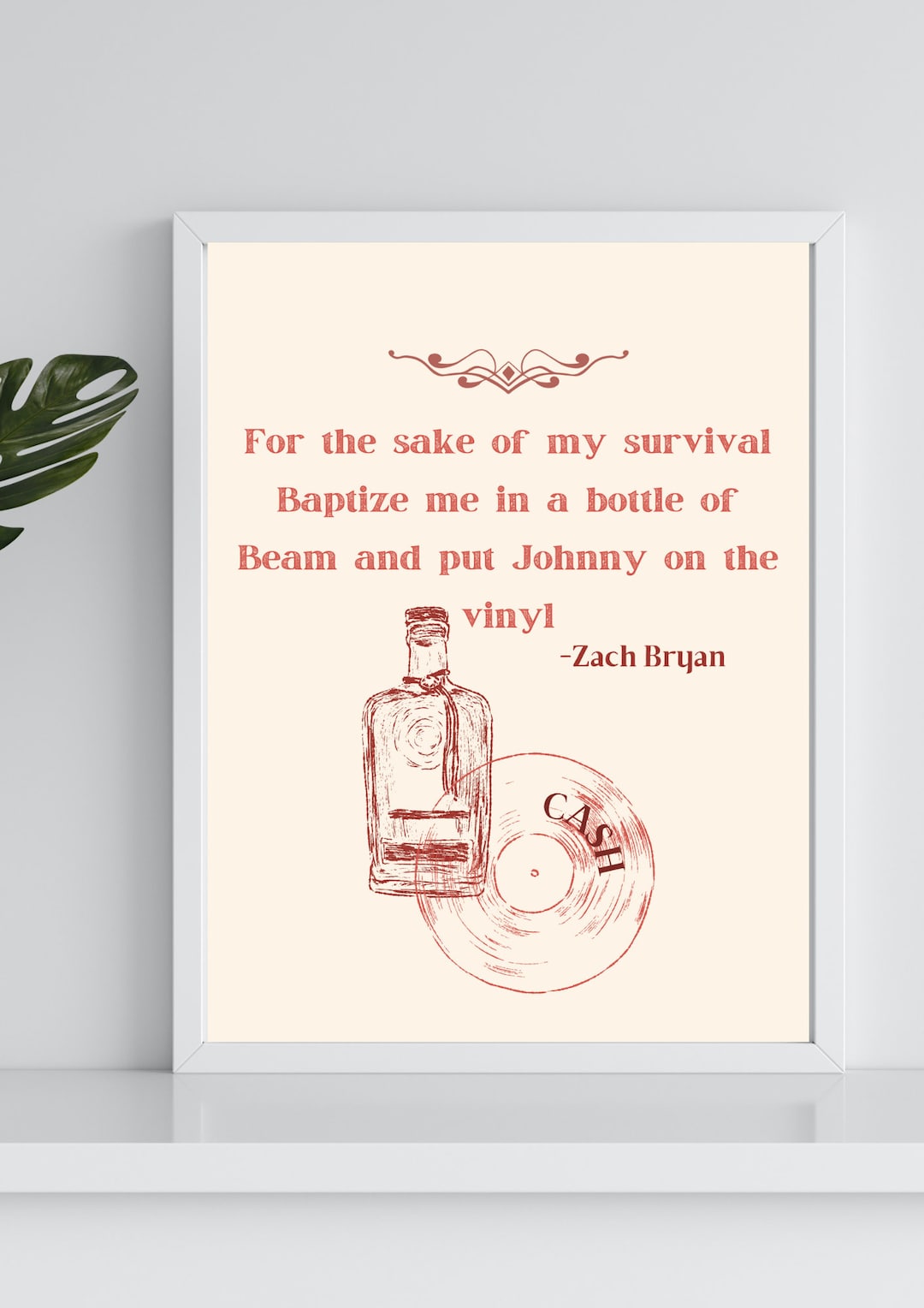 All Night Revival Zach Bryan Print - Etsy