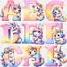 Magical Unicorn Alphabet Clipart - Full A-Z & Numbers, Vibrant Children ...