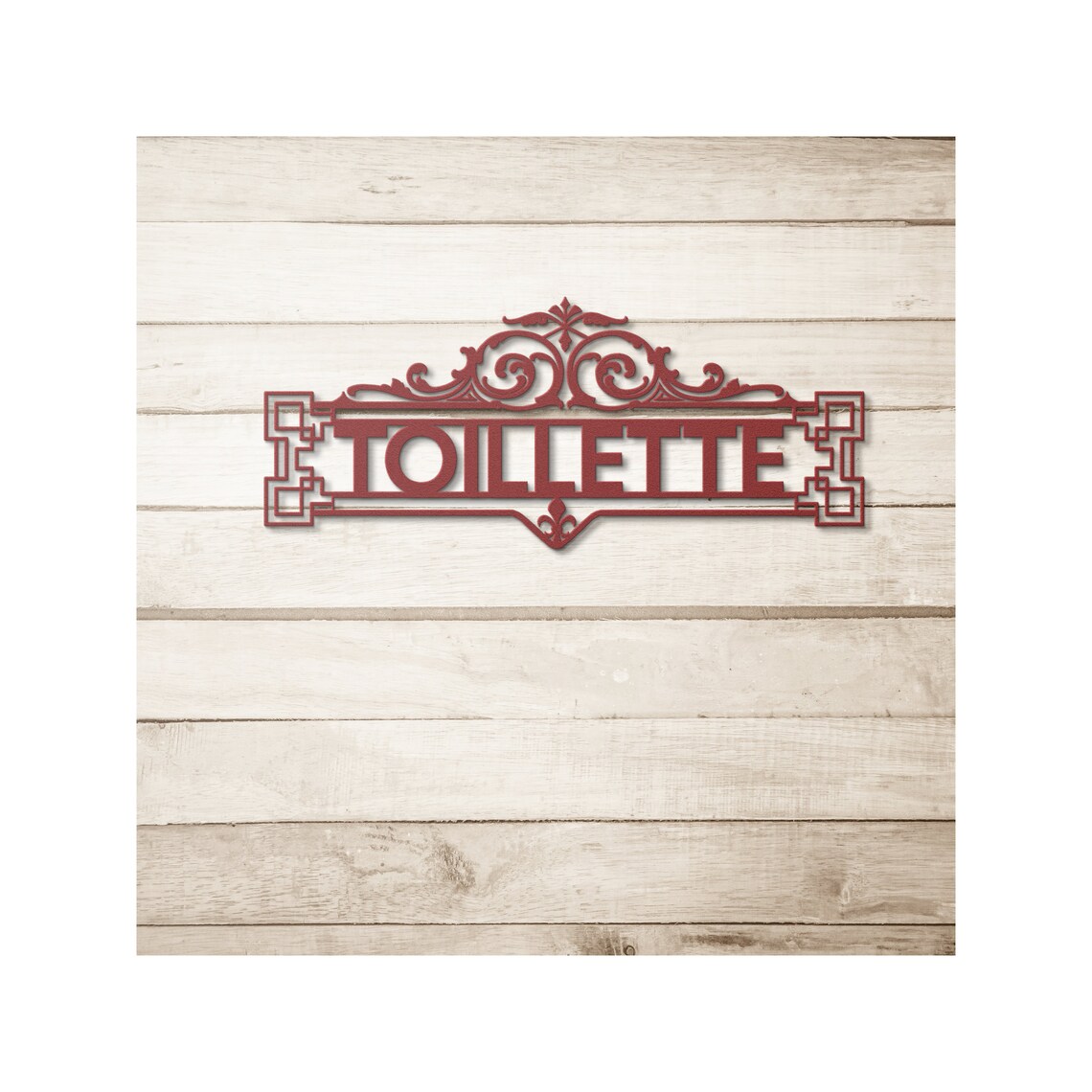 Art Deco Toilette Bathroom Toilet Decorations Sign La Toilette ...