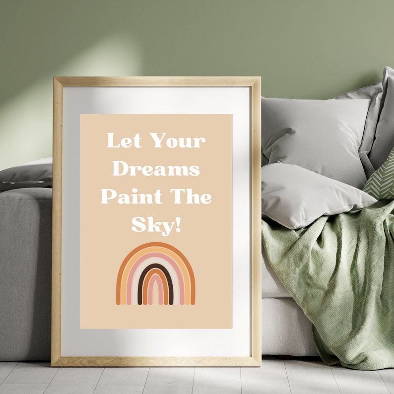 Printable Digital Poster Instant Download Art Motivational Wall Decor ...