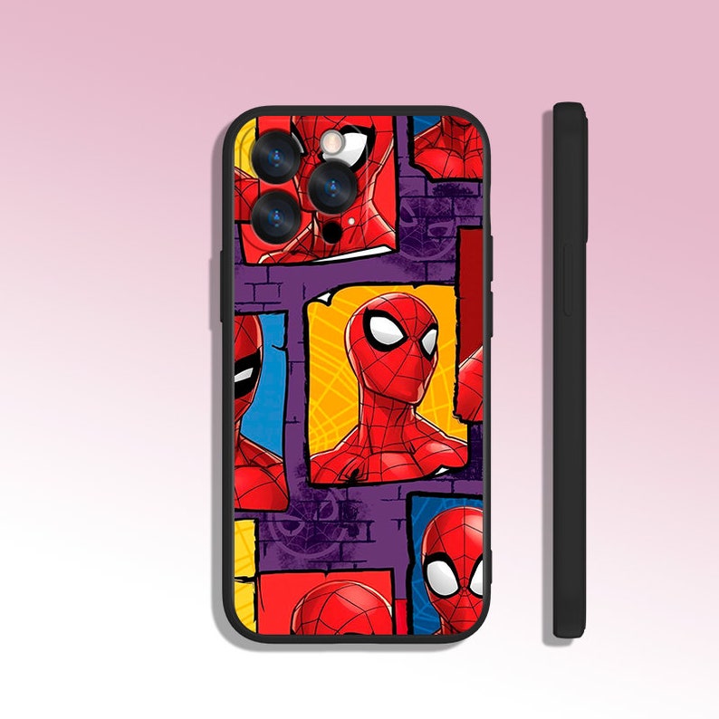 Superhero Spider Man Art Phone Case for iPhone 7 8 11 12 13 14 15 XS XR ...
