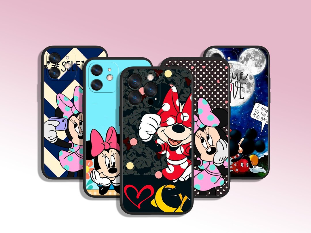 Cool Minnie Mouse Cartoon Art Phone Case for iPhone 8 11 12 13 14 15 XS ...