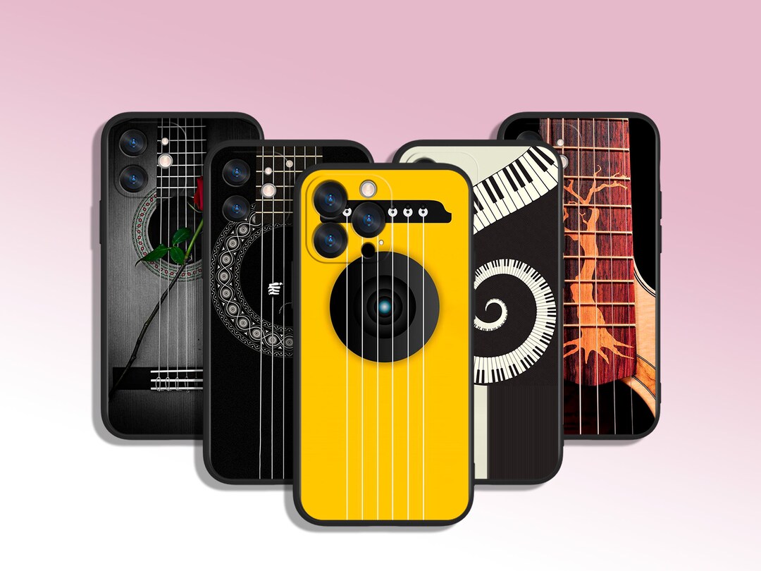Guitar Piano Music Art Phone Case for iPhone 7 8 11 12 13 14 15 XS XR ...