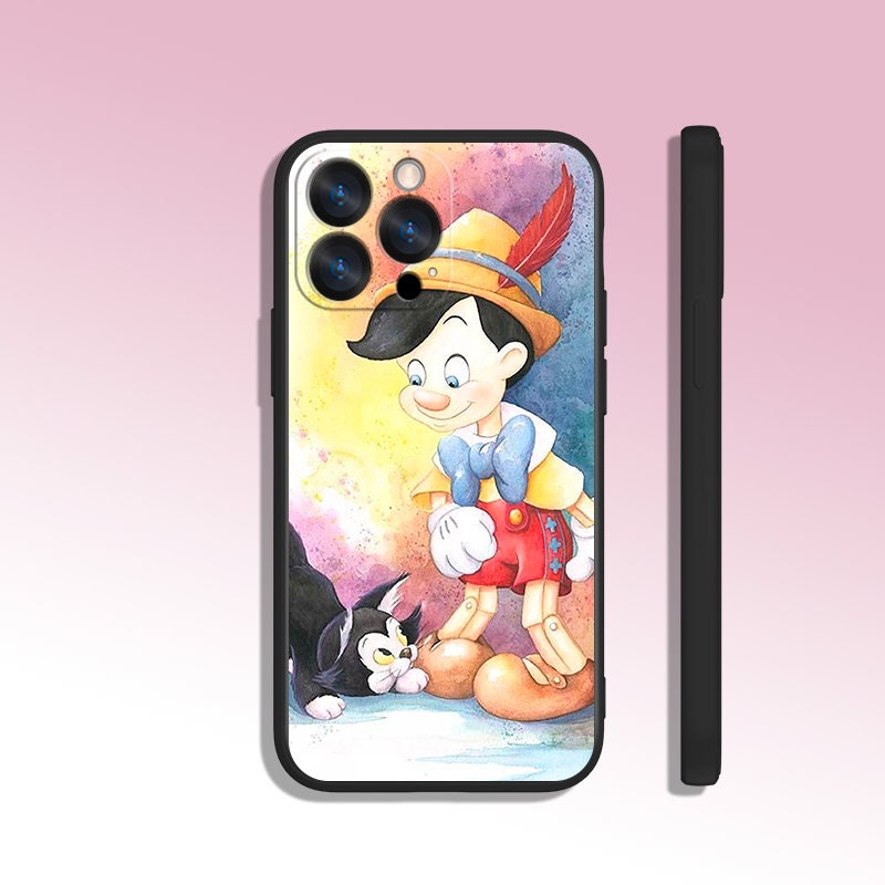 Pinocchio Cool Cartoon Art Phone Case for iPhone 8 11 12 13 14 15 XS XR ...