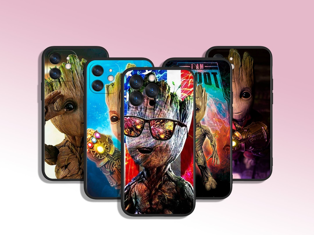 Cool Guardians Groot Art Phone Case for iPhone 7 8 11 12 13 14 15 XS XR ...