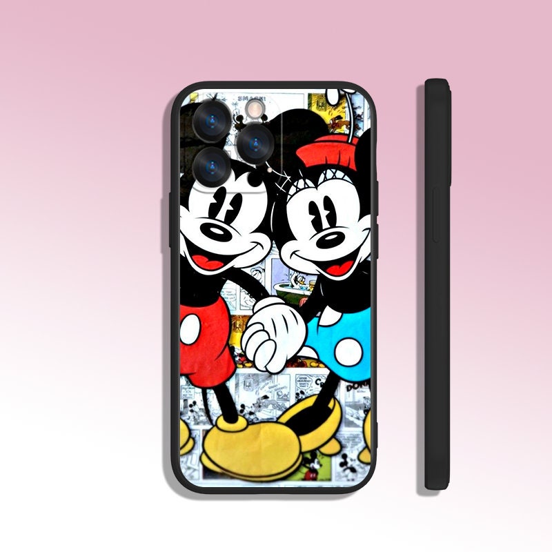 Disney Mickey Minnie Mouse Art Phone Case for iPhone 8 11 12 13 14 15 ...