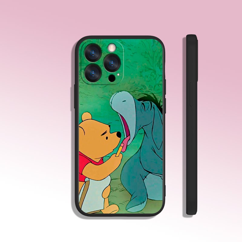 Winnie the Pooh Eeyore Art Phone Case for iPhone 8 11 12 13 14 15 XS XR ...