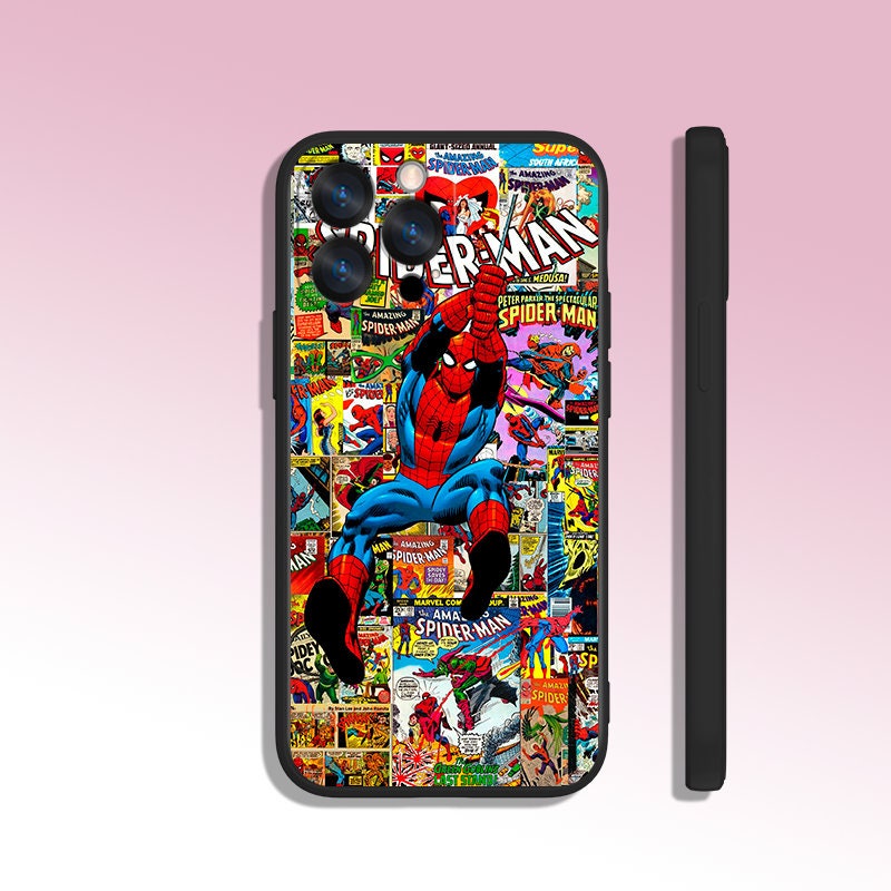 Superhero Spider Man Art Phone Case for iPhone 7 8 11 12 13 14 15 XS XR ...
