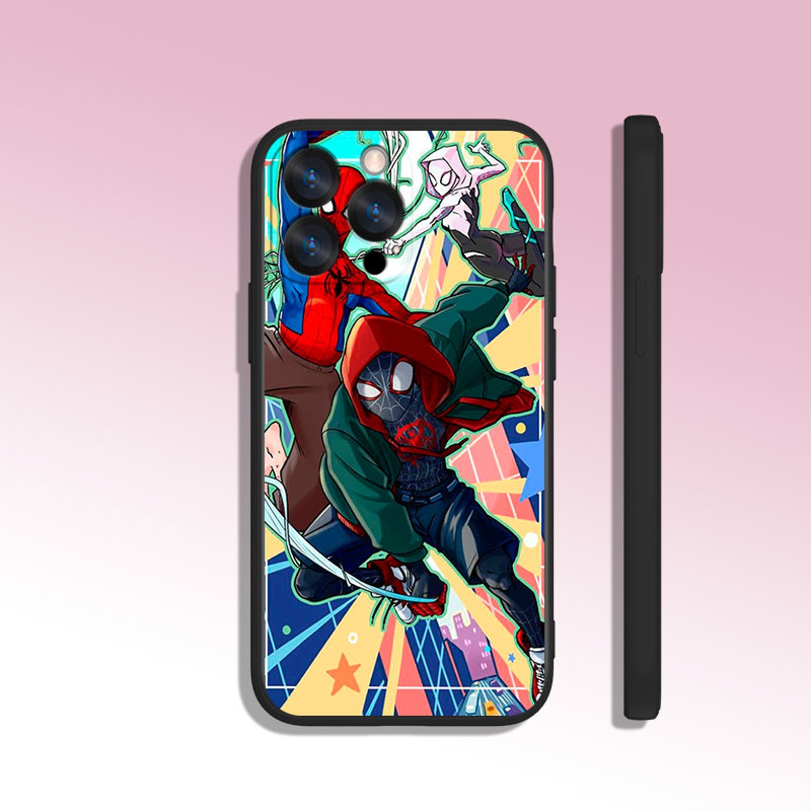 Superhero Spider Man Art Phone Case for iPhone 7 8 11 12 13 14 15 XS XR ...