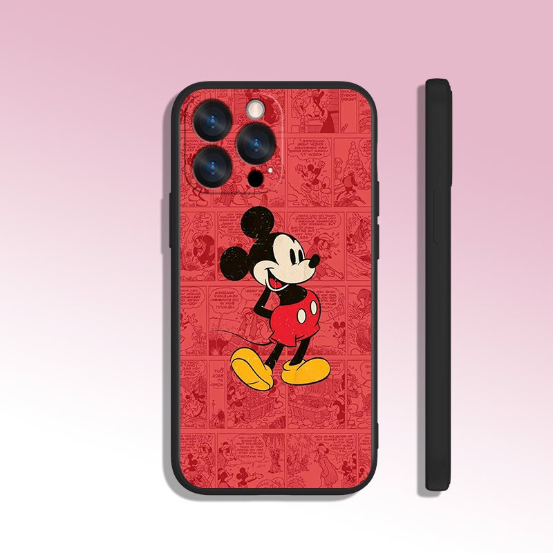 Disney Mickey Minnie Mouse Art Phone Case for iPhone 8 11 12 13 14 15 ...