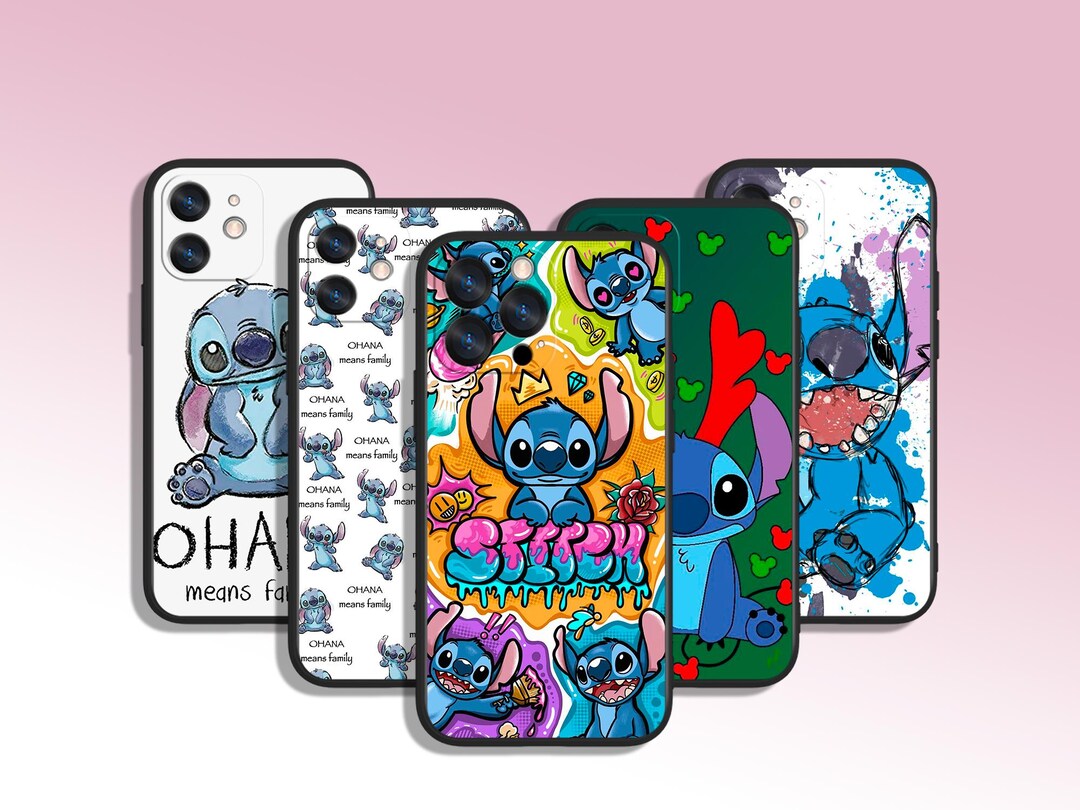 Stitch Cool Cartoon Art Phone Case for iPhone 8 11 12 13 14 15 XS XR ...