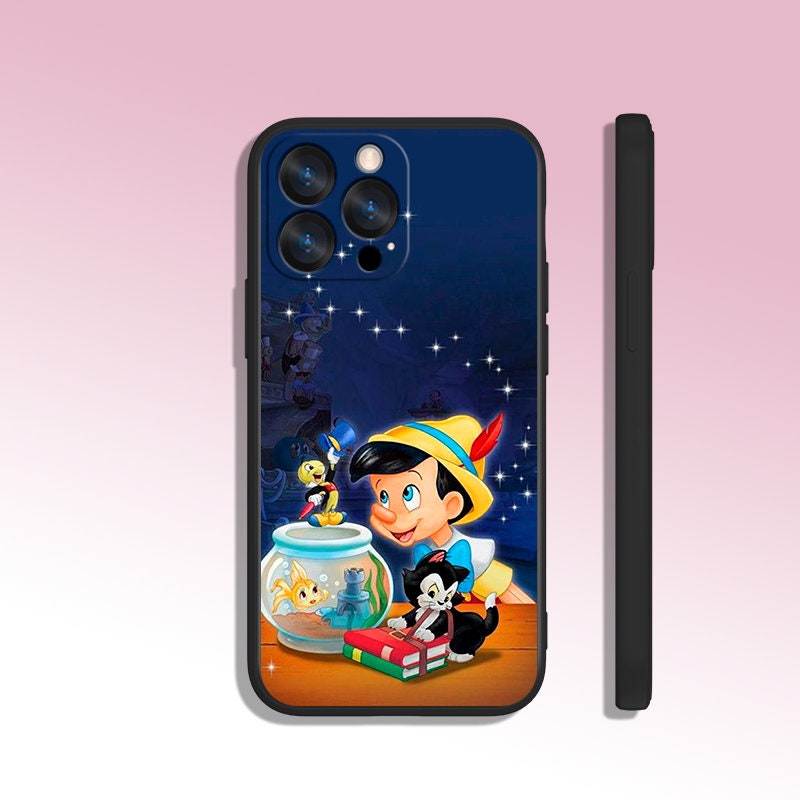 Pinocchio Cool Cartoon Art Phone Case for iPhone 8 11 12 13 14 15 XS XR ...