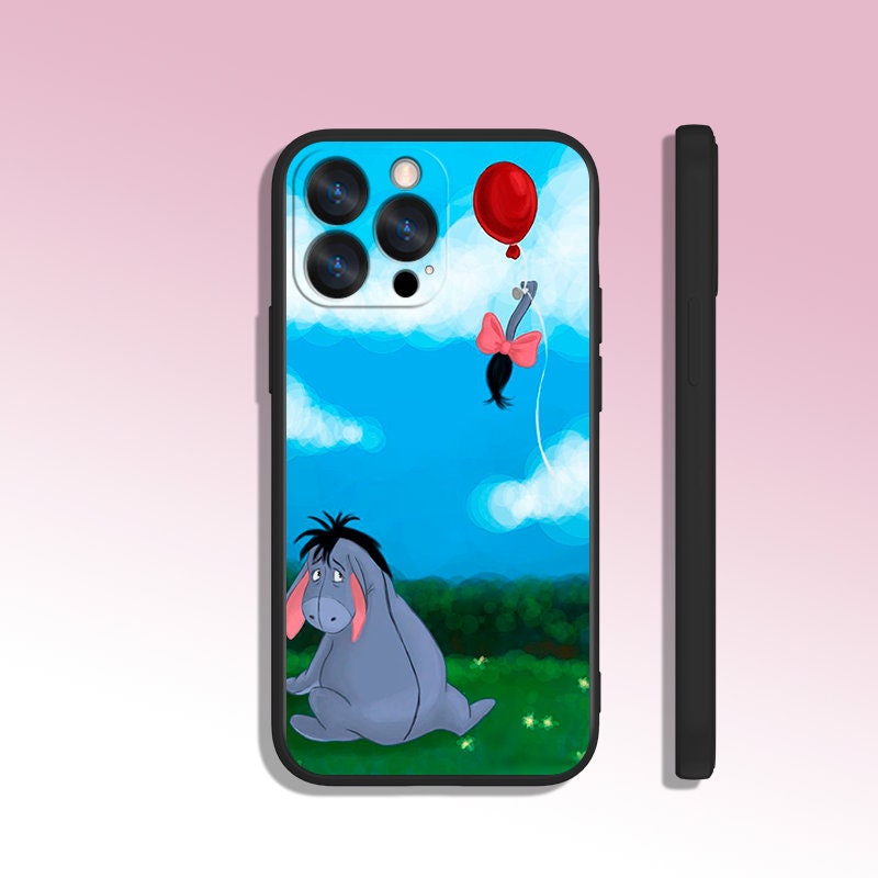 Winnie the Pooh Eeyore Art Phone Case for iPhone 8 11 12 13 14 15 XS XR ...