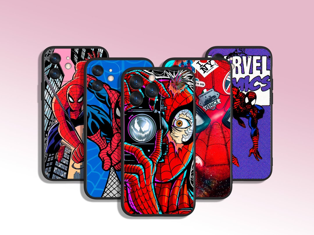 Superhero Spider Man Art Phone Case for iPhone 7 8 11 12 13 14 15 XS XR ...
