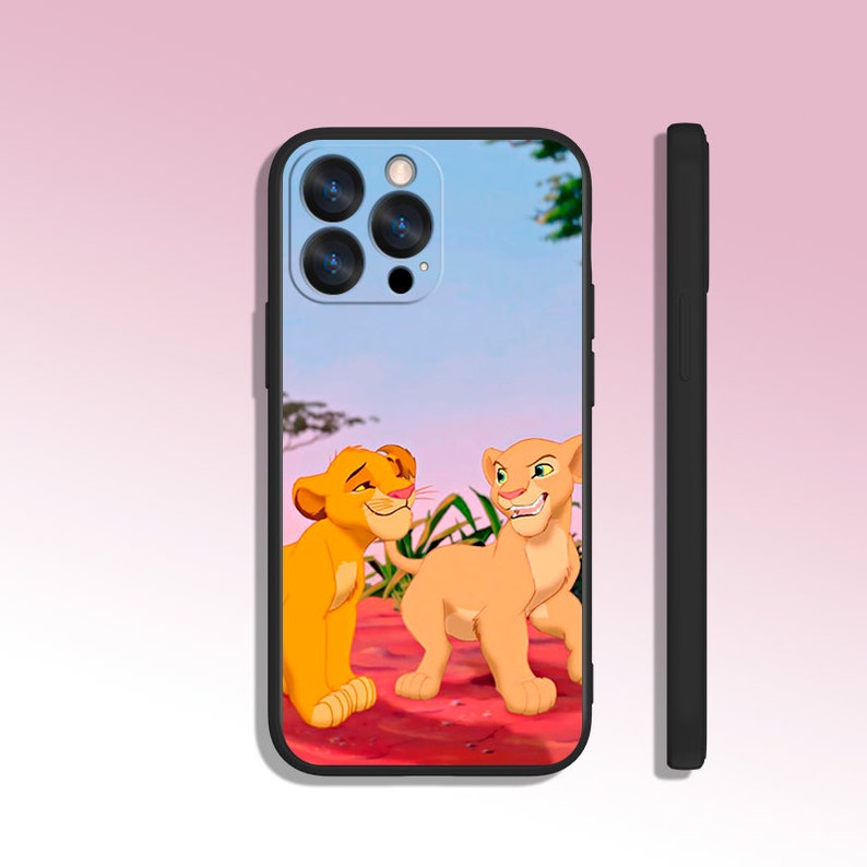 Cool Cartoon Lion King Art Phone Case for iPhone 8 11 12 13 14 15 XS XR ...