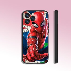 Superhero Spider Man Art Phone Case for iPhone 7 8 11 12 13 14 15 XS XR ...