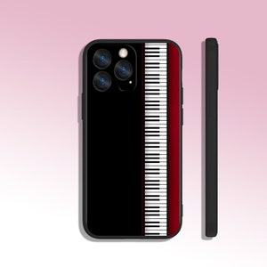 Guitar Piano Music Art Phone Case for iPhone 7 8 11 12 13 14 15 XS XR ...