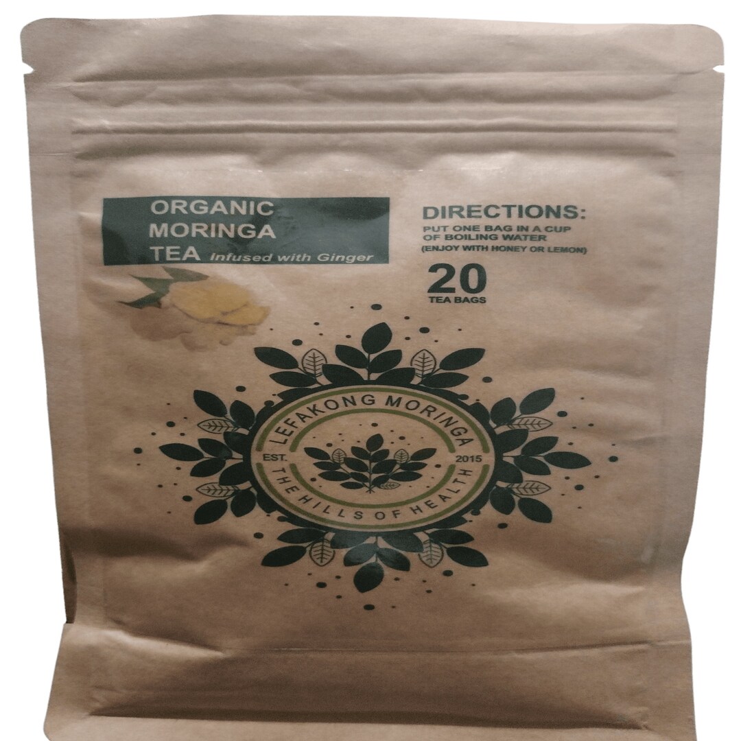 Organic Moringa Ginger Tea: Superfood Blend for Wellness and Vitality ...