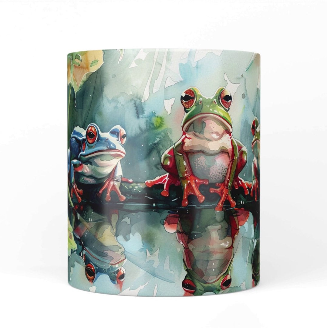 Fantasy Frogs Coffee Mug, Legendary Frogs Mug, Frog Coffee Mug, Cool ...