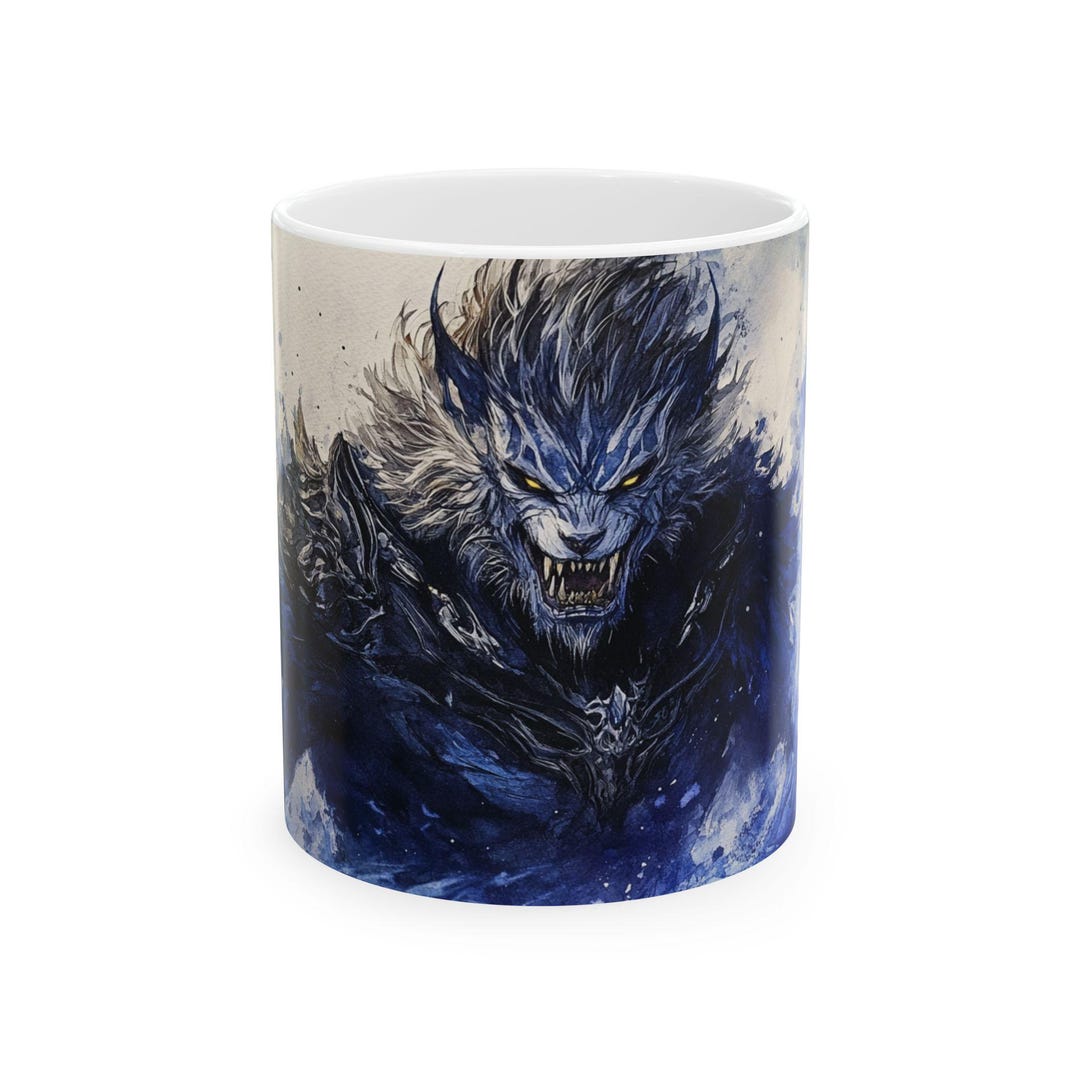 Legendary Werewolf Coffee Mug, Cool Mug, Fantasy Mug, Fantasy Lover ...