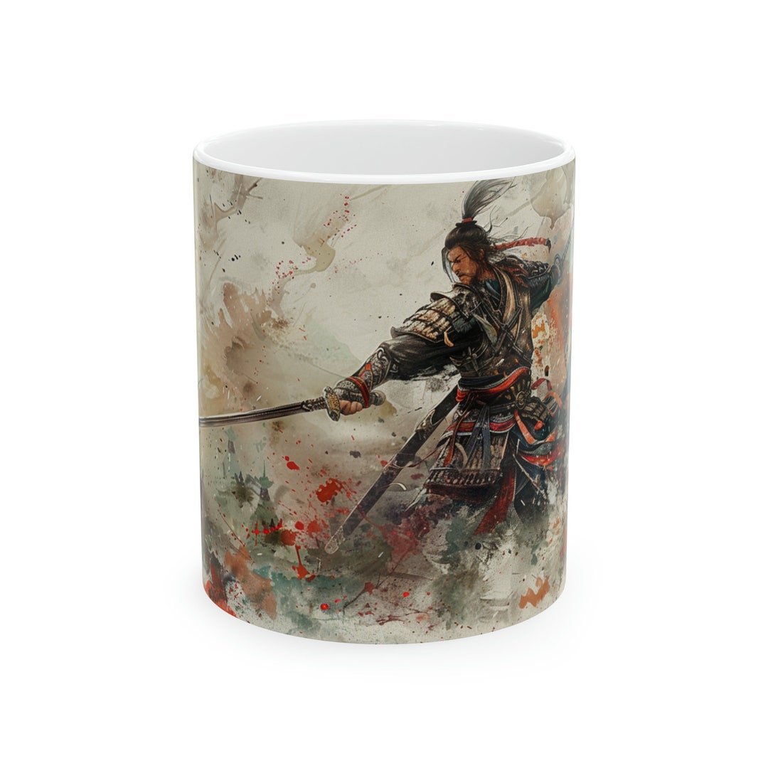 Warrior Coffee Mug, Fantasy Warrior Coffee Mug, Cool Mug, Fantasy Mug ...