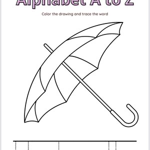 Alphabet A to Z. Digital Copies 26 Pages. - Etsy