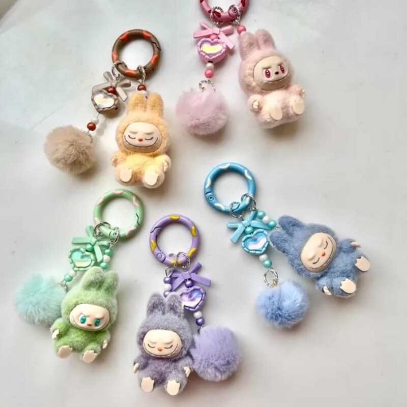 Bunny Keychain - Etsy