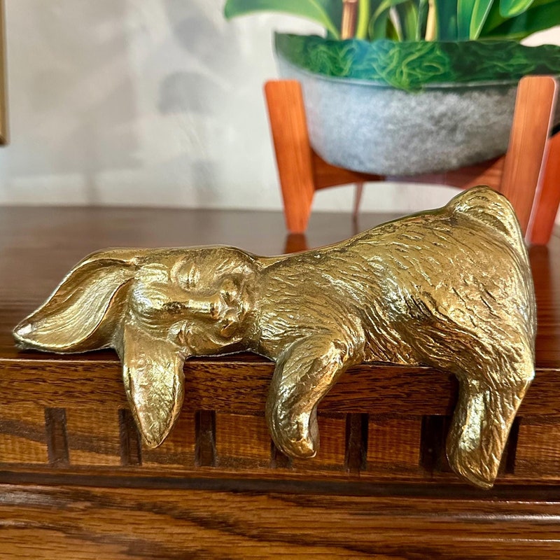 Brass Rabbit - Etsy