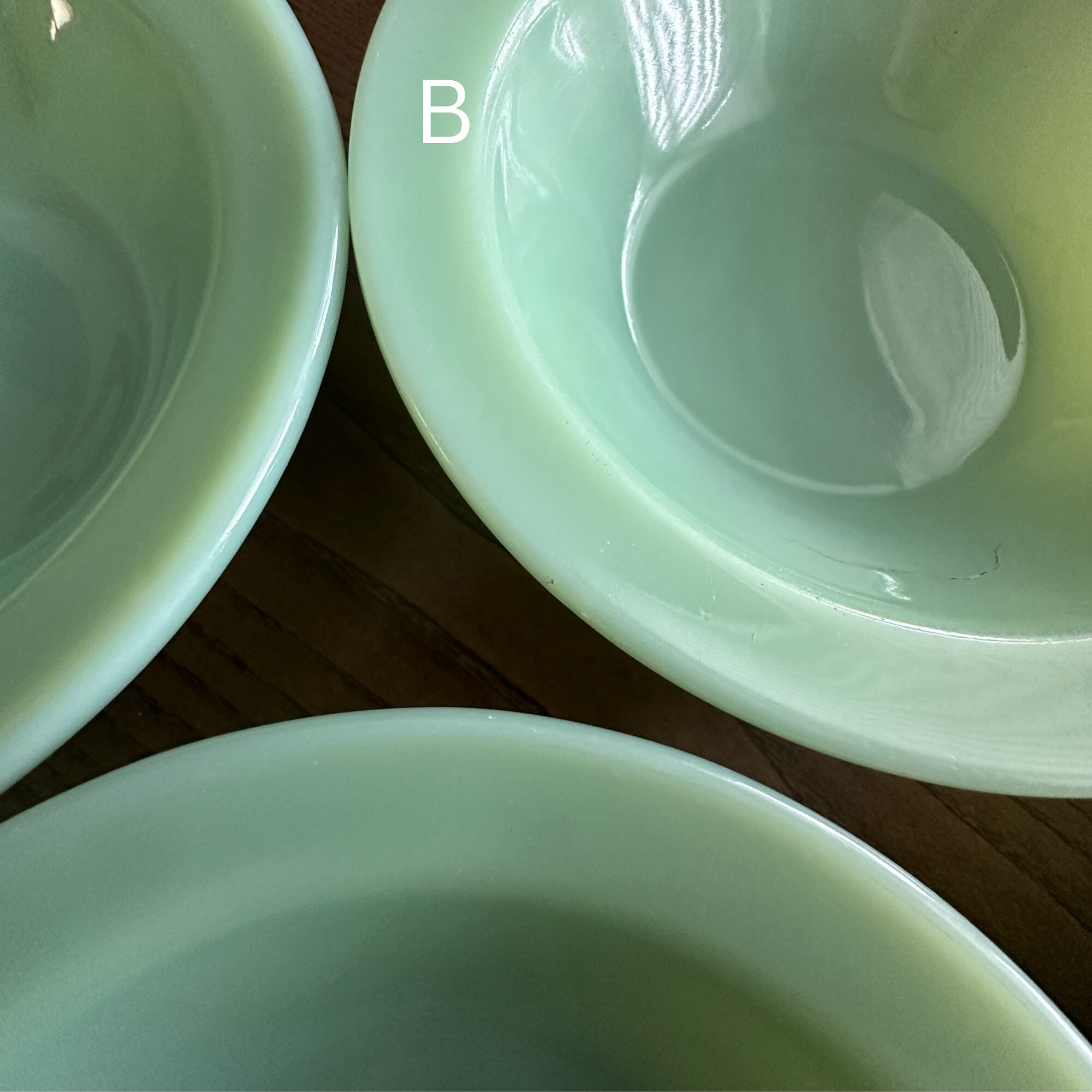 Fire King Jadeite Restaurant Ware 6" Flat Rimmed Soup Bowl - Jadeite ...