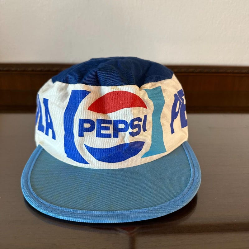 Pepsi Logo Cap Hat - Etsy