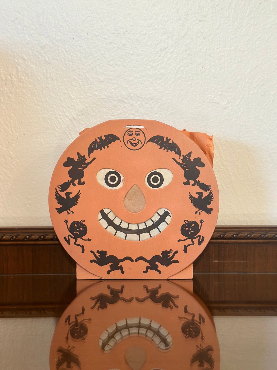 Beistle 1928 Halloween German Germany Diecut Crepe Lantern - Double ...