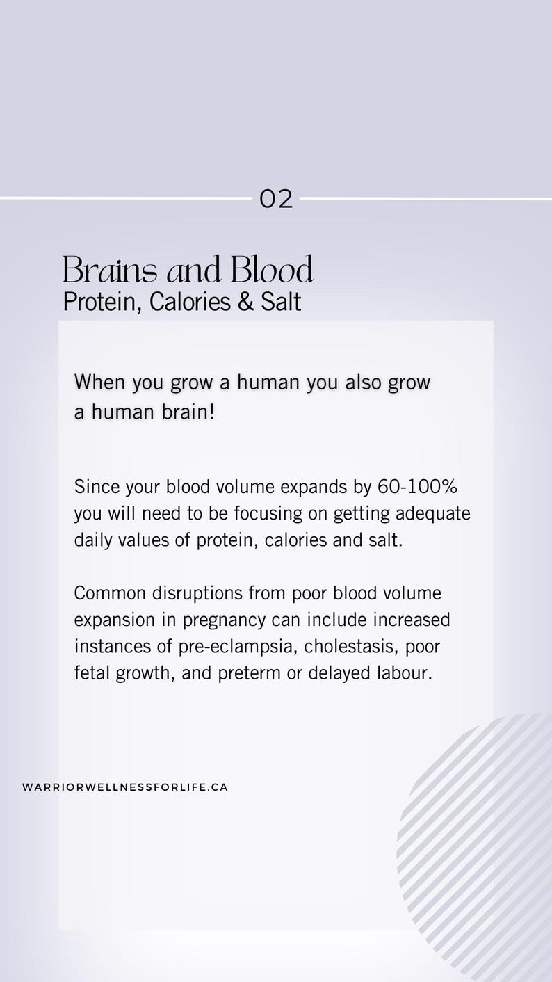 Prenatal Nutrition Guide for Women - Etsy