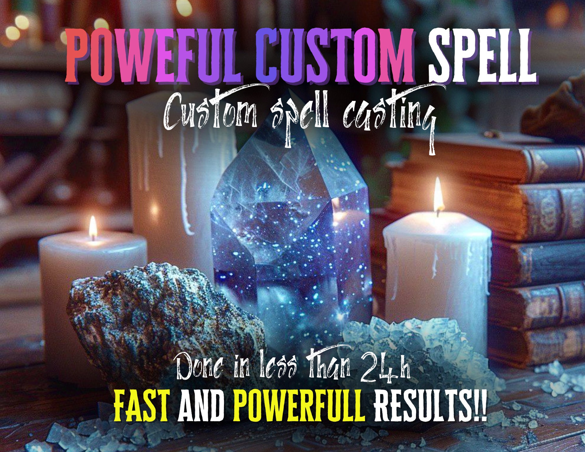 POWERFUL CUSTOM Spell: Custom Spell Casting, Casting to Manifest Your ...