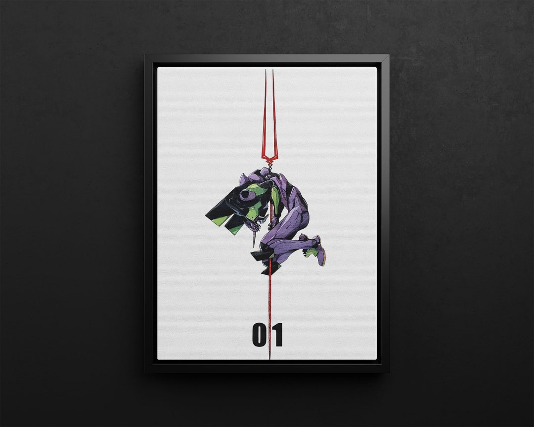 Unit 01 Canvas Neon Genesis Evangelion Amazing Wallpaper Anime Wall Art ...