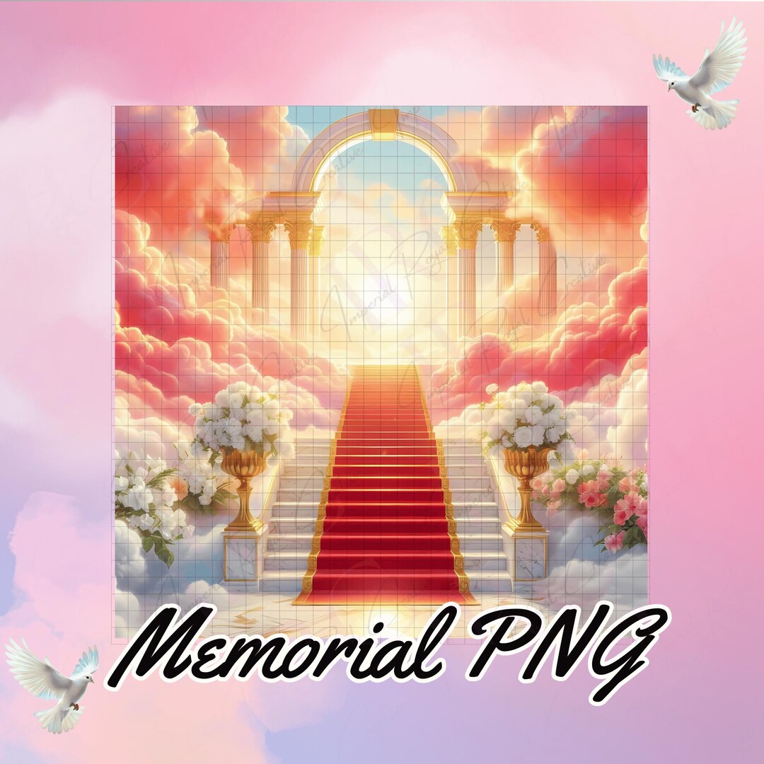 Memorial Red Funeral, White PNG Funeral Keepsake Memorial T Shirt Image ...