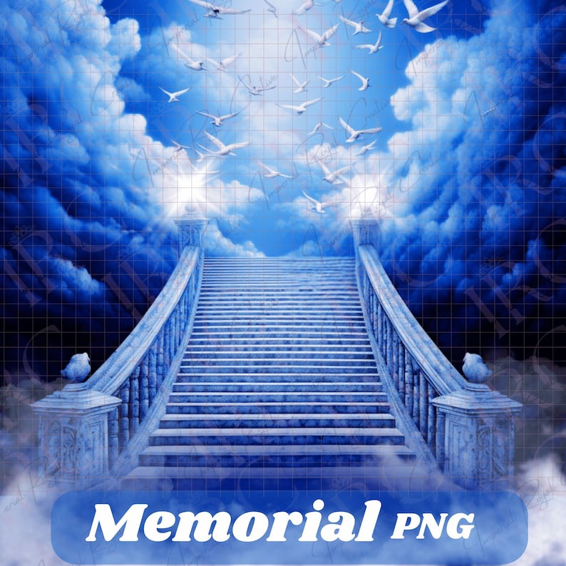 Memorial Funeral PNG: Customizable Obituary Design (digital Download - Etsy