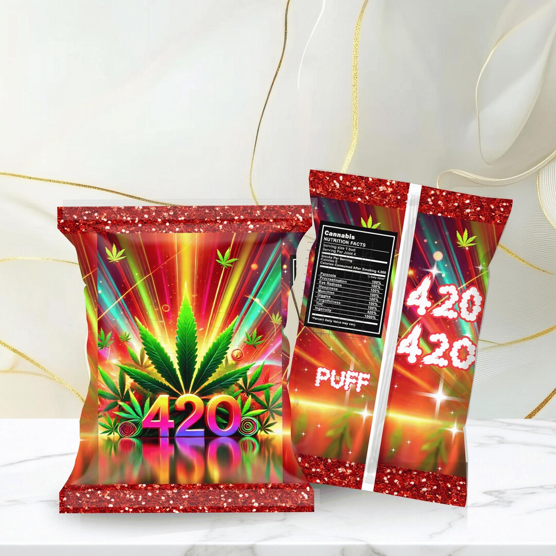 Marijuana Stoner PNG, 420 Chip Bag Treats Stoner Design, Marijuana ...