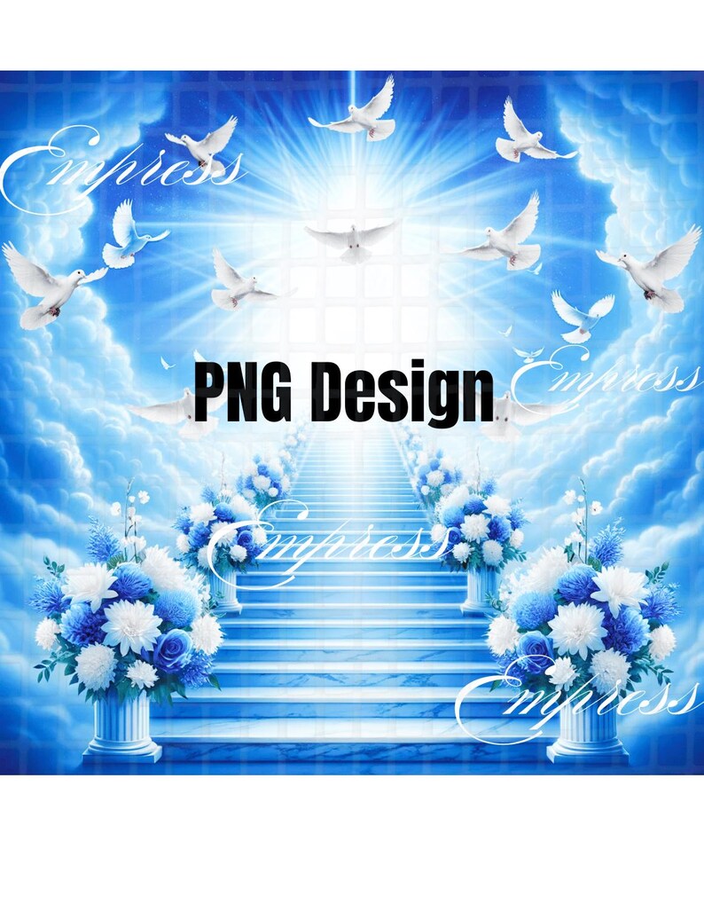 Memorial Funeral PNG Design: Customizable Keepsake Art (digital ...