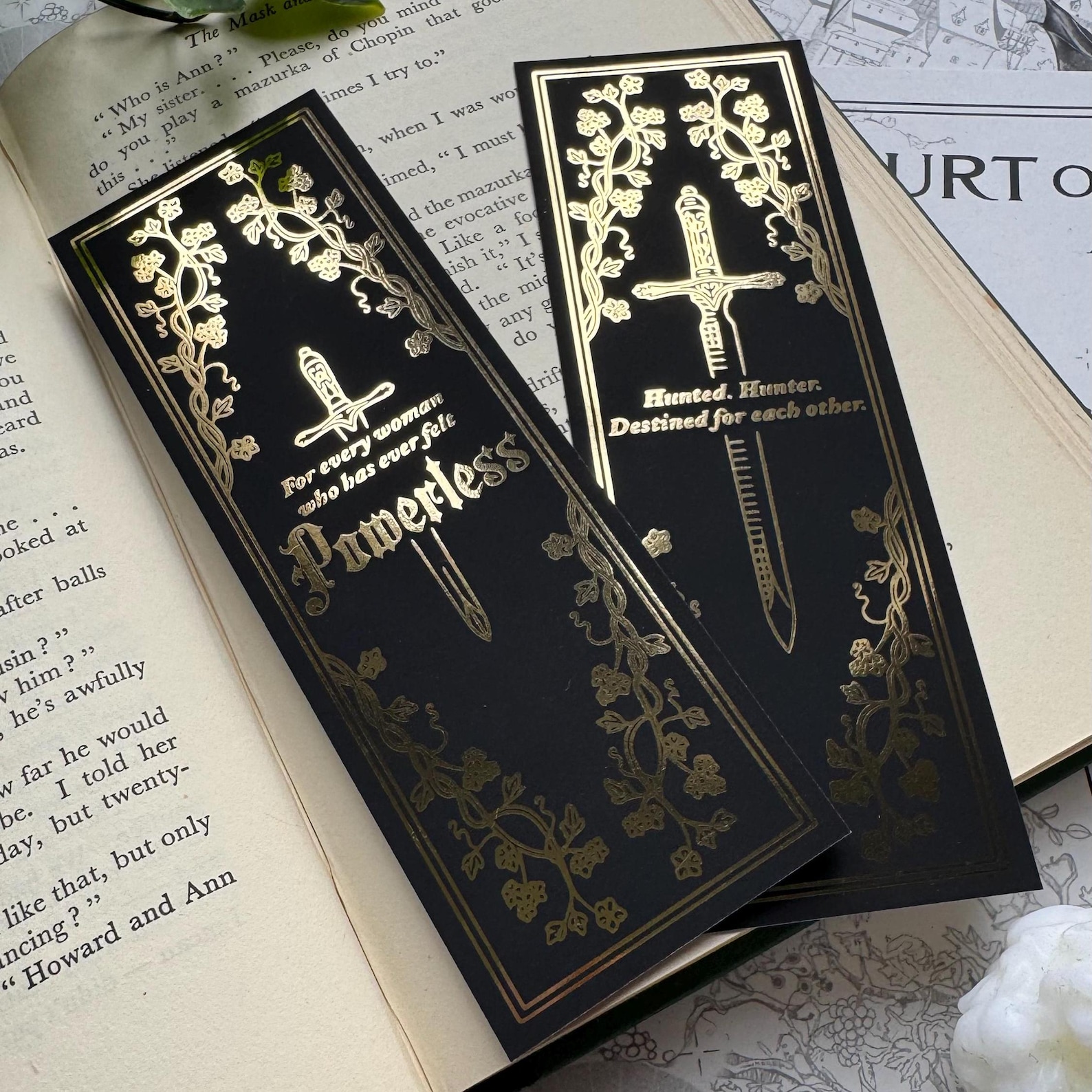 Powerless Fantasy Bookmark - Etsy