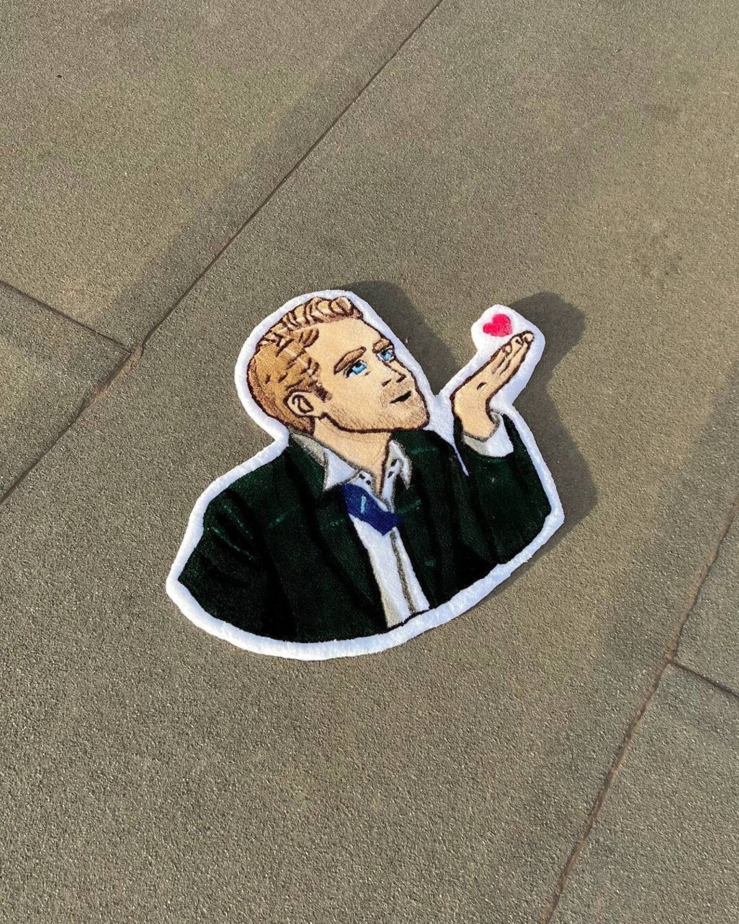 Actor Custom Rug, Tufted Character Rug, Modern Rug, Fan Gift, Aesthetic ...